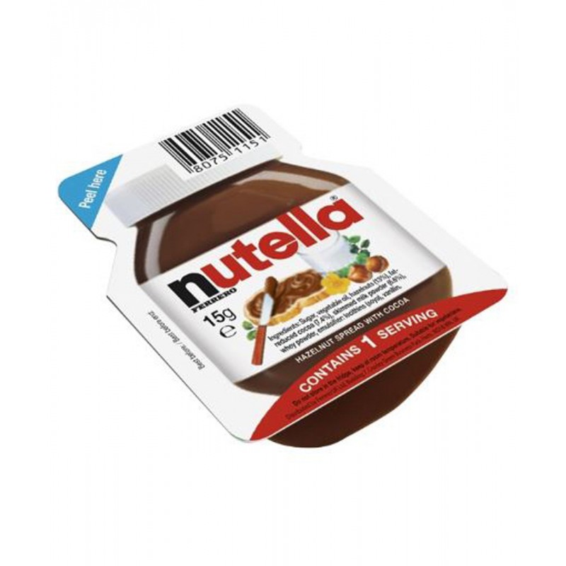 Mini Nutella De 15 Gramas Para 1 Porção
