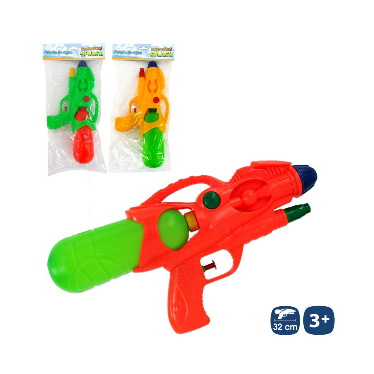 Pistola De Água 32 Cm.