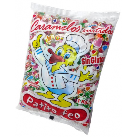 Caramelos Duros De Fruta Sem Glúten 1 Quilo