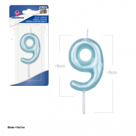 Vela Azul Número 9