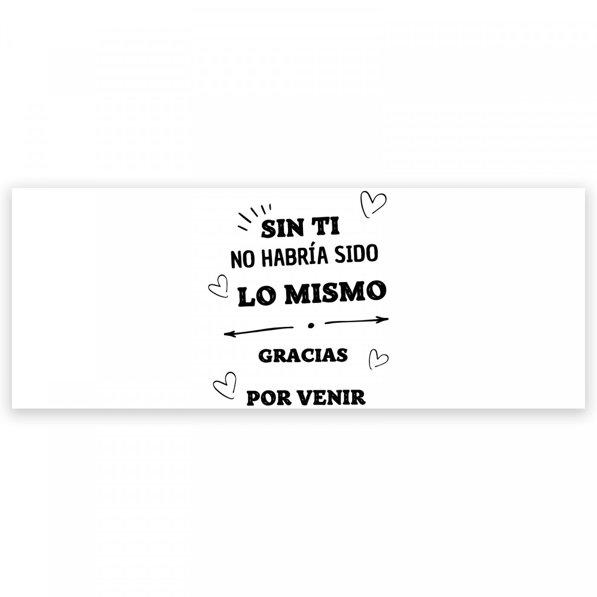 Adesivo 5 X 13 Cm Com Frase De Agradecimento Adesivo 5 X 13 Cm Com Frase De Agradecimento