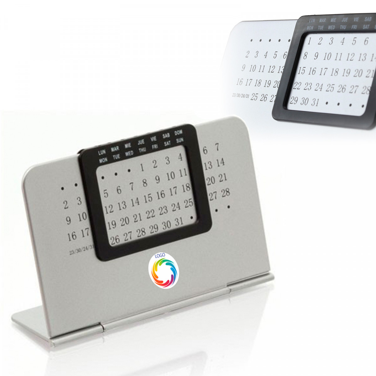 Calendário Perpétuo Com Logotipo Para Empresas